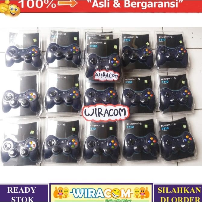 Jual Logitech F310 PC Gaming Gamepad - Stick PS - PC - Wii - Stik ...