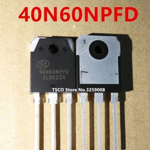 Jual 40N60NPFD Original SGT 40N60 NPFD Mesin Las IGBT Treadmill To-3p ...