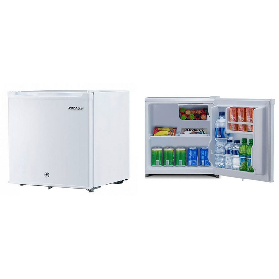 Jual SHARP SJ-50MB-XW Kulkas Mini Portable 45 Liter 75 Watt 15 Kg cocok ...