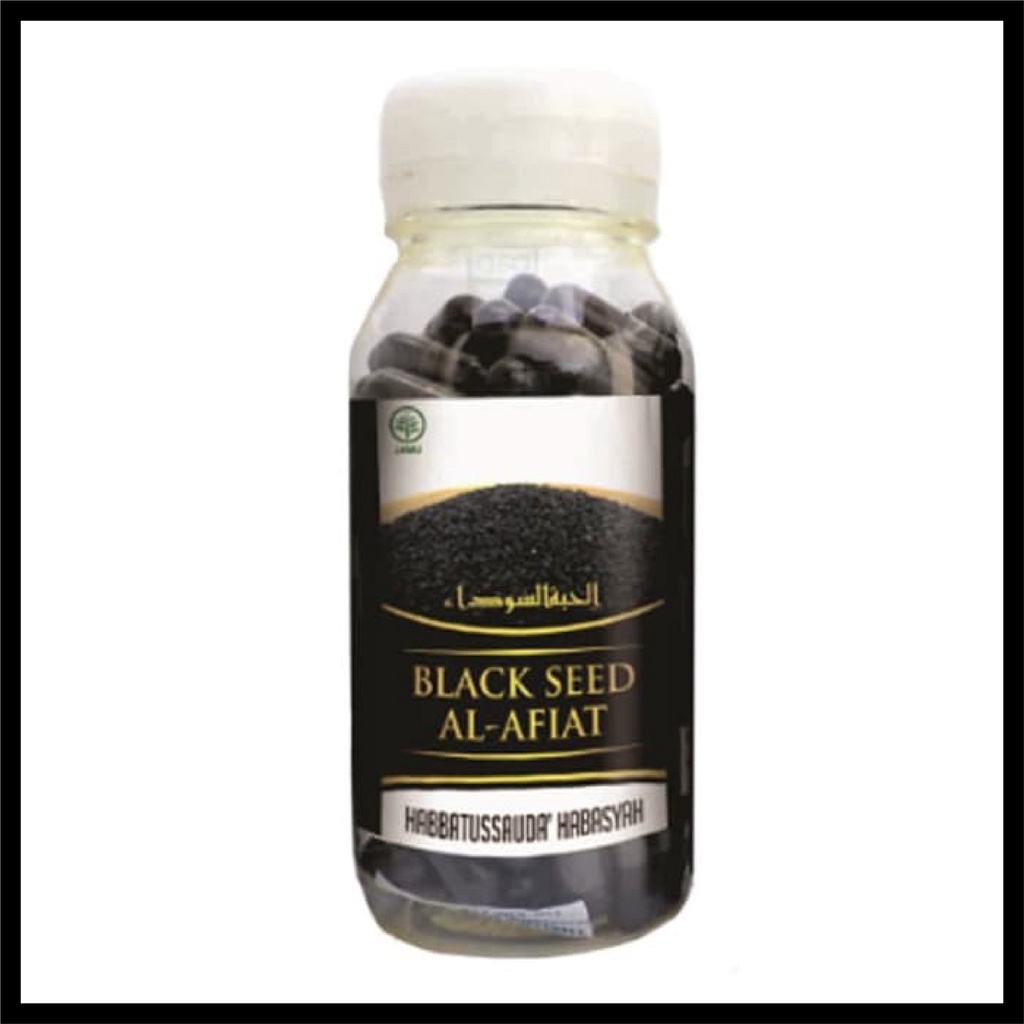 Jual Habbatussauda Jinten Hitam Black Seed HABASA AL AFIAT 100 Kapsul ...