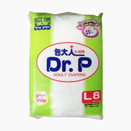 Jual DR.P ADULT DIAPERS BASIC M10 / L8 / XL8 (BELI 3PCS JENIS YANG SAMA ...