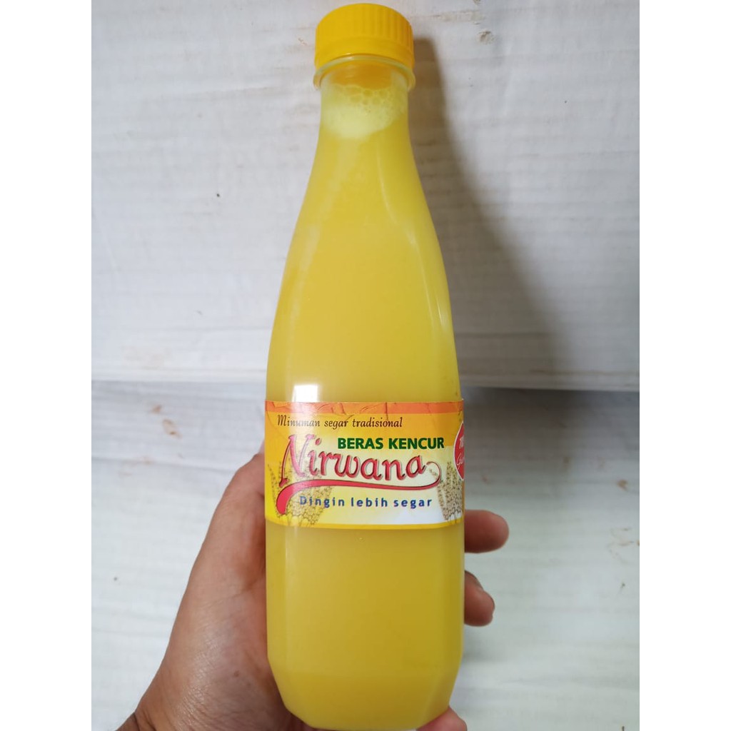 Jual Jamu Beras Kencur , Kunyit Asam dan Sinom Nirwana 500 ml | Shopee ...