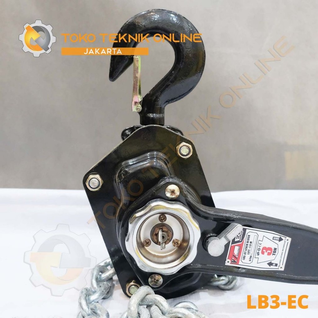Jual Lever Block - Manual Lever Hoist EC Series 3 TON - Willfred ...