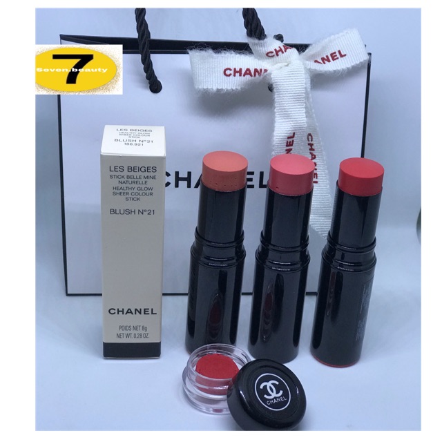 Jual Original|| Les Beiges Blush On Stick Chanel Full size | Shopee ...