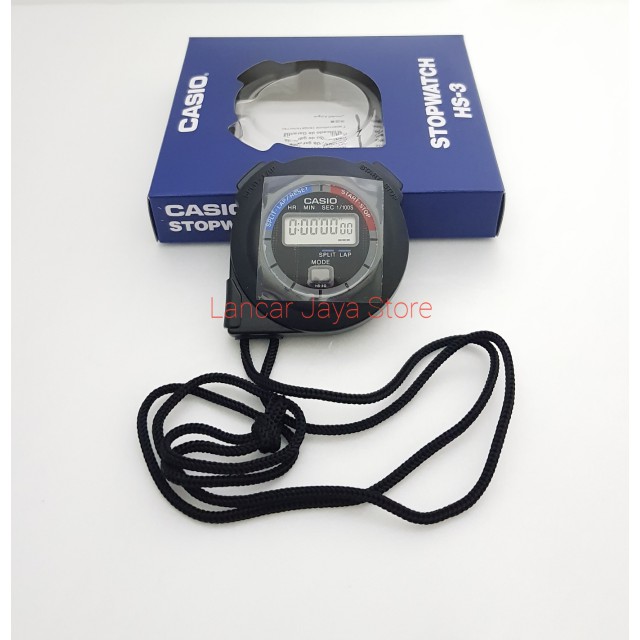 Jual Pengukur Waktu / Stopwatch Casio Hs-3 Asli | Shopee Indonesia