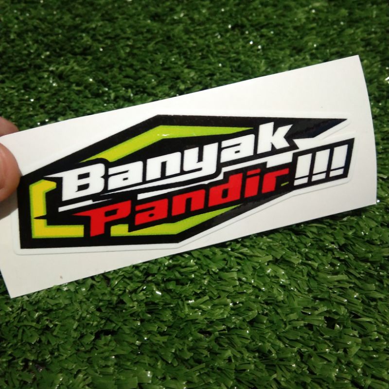 Jual sticker kata2/ bahasa banjar | Shopee Indonesia