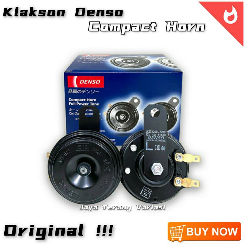 Jual Klakson Denso Disc 12V WaterProof 100%Original | Shopee Indonesia