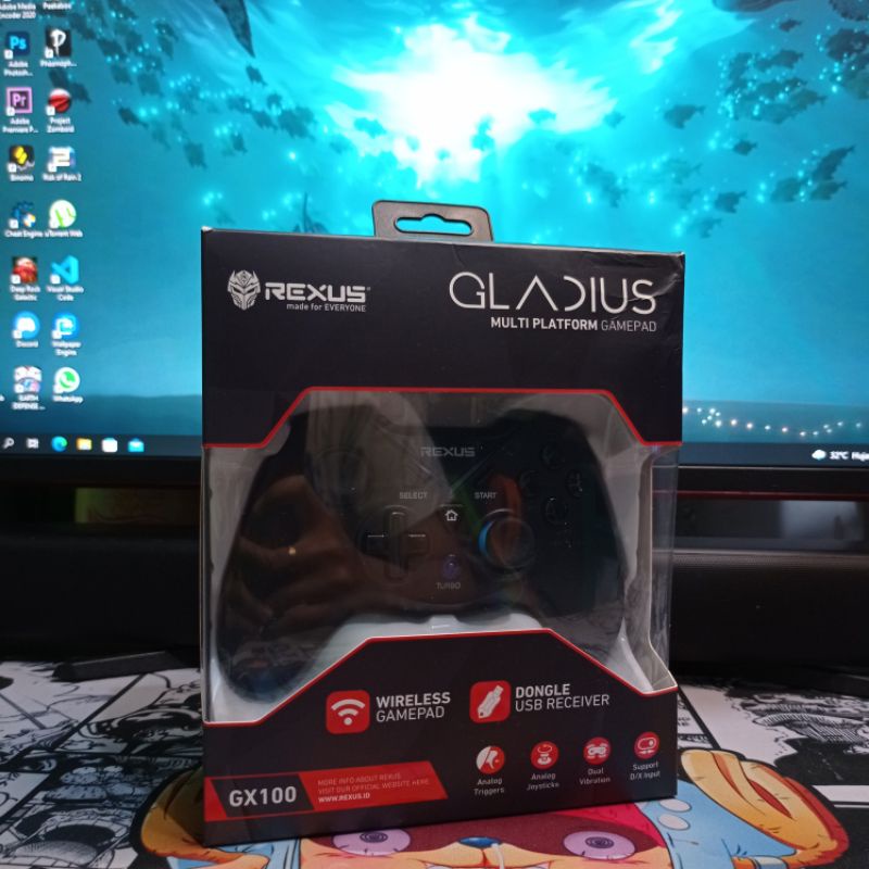Jual Rexus Gladius GX100 (Gamepad Wireless) | Shopee Indonesia