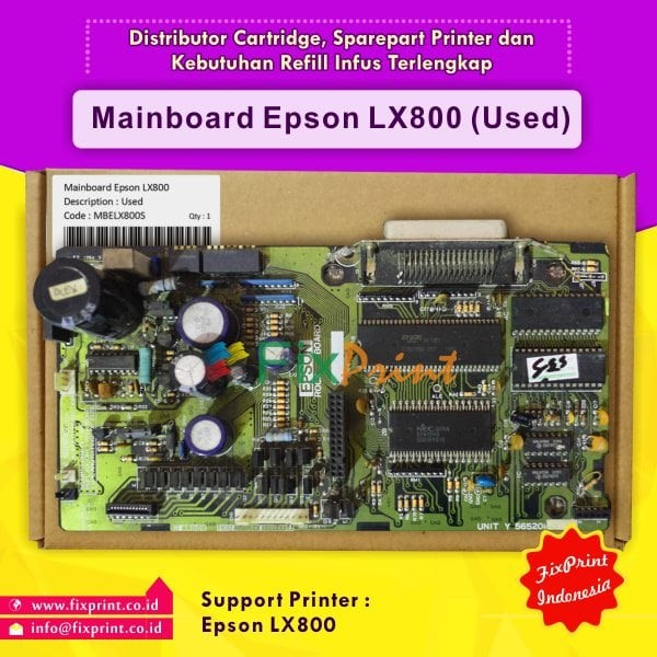 Jual Board Printer Epson LX800- Mainboard LX-800- Motherboard LX 800 ...