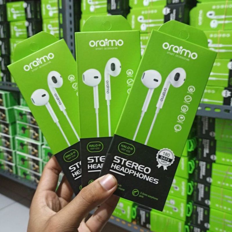 Jual Headset Oraimo HALO 02 | Shopee Indonesia