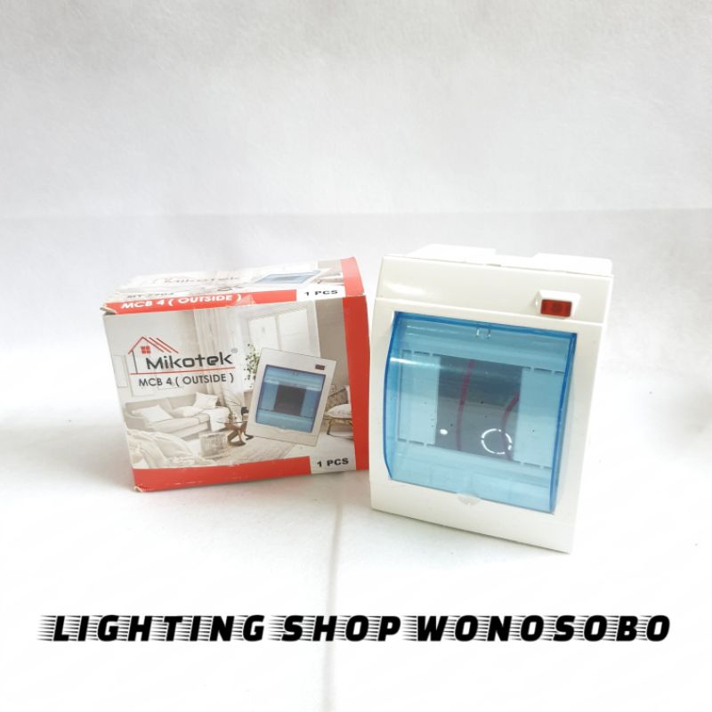Jual Box mcb 2-4 group pemasangan outbow / inbow plus lampu indikator ...