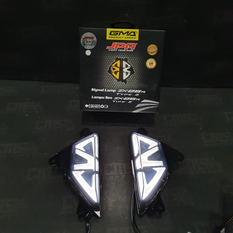 Jual Sognal Lamp Lampu Sein Depan JPA Type Z Kawasaki ZX25R ZX 25 Putih | Shopee Indonesia