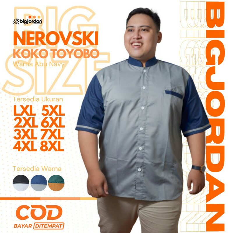 Jual koko jumbo,koko bigsize 3XL 4XL 5XL 6XL 7XL 8XL | Shopee Indonesia