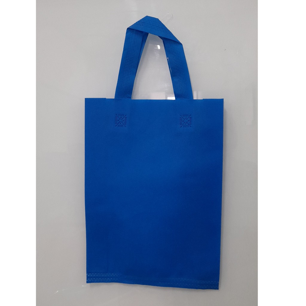 Jual Tas Press Spunbound Tali Goodie Bag Tas Belanja Warna Biru Turkis ...