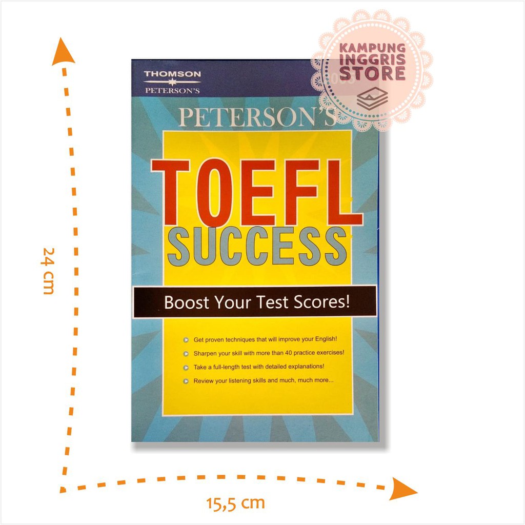 Jual TOEFL Success by Peterson's | Shopee Indonesia