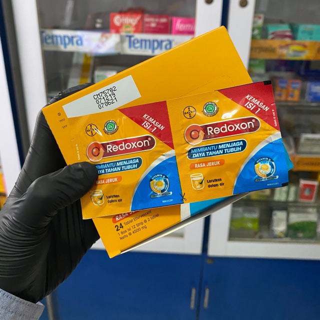 Jual REDOXON TRIPLE ACTION SACHET 2 TABLET | Shopee Indonesia