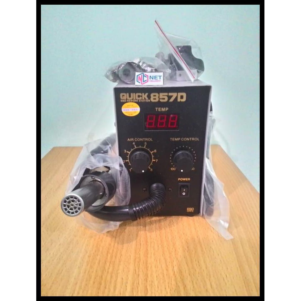 Jual Blower Quick 857D / Solder Uap Quick 857D (Digital) | Shopee Indonesia