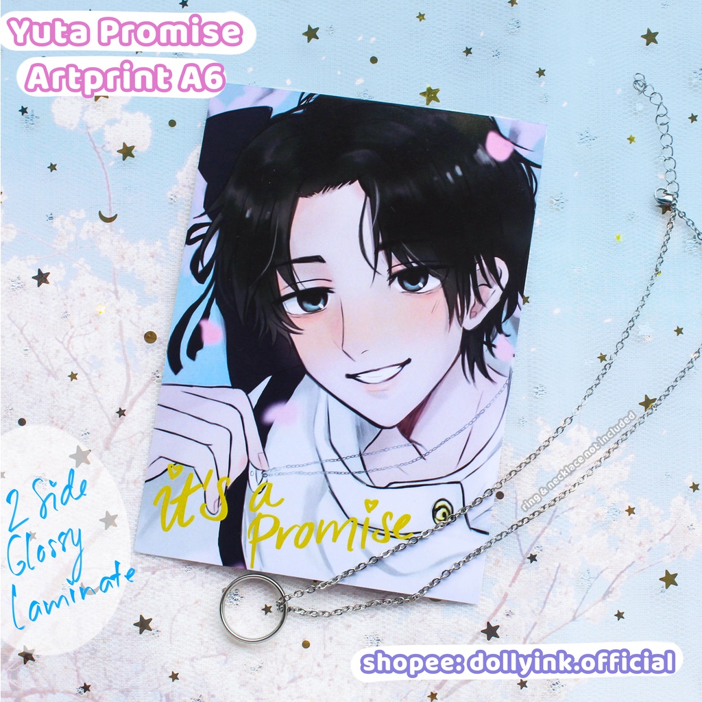 Jual [LIMITED STOCK]ARTPRINT YUTA PROMISE SIZE A6 BY DOLLYINK.OFFICIAL ...