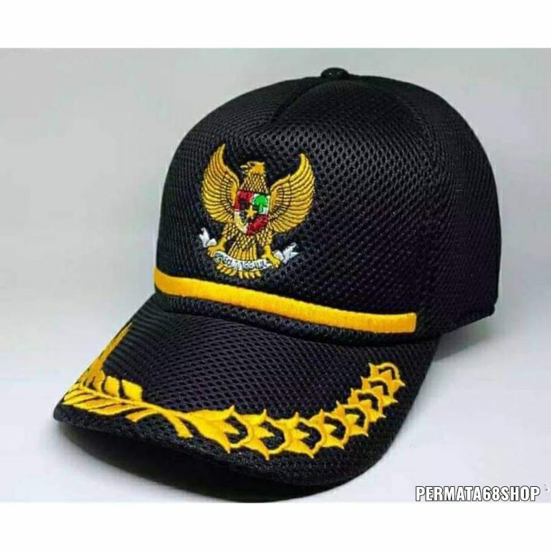Jual Topi Double Mask Busa | Garuda Indonesia | Abdi Negara | NKRI ...