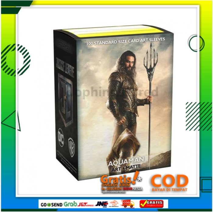 Jual Dragon Shield Justice League Aquaman Art Matte Sleeves | Shopee Indonesia