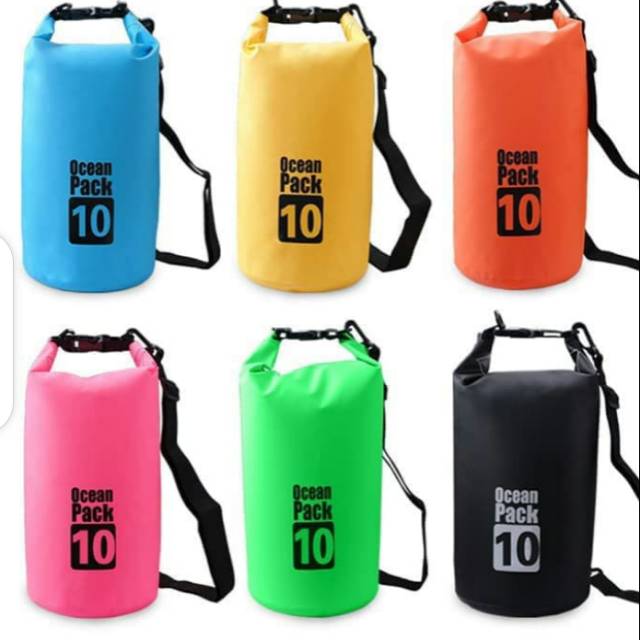 Jual Dry bag travel bag drybag 10 L PVC anti air waterproof | Shopee Indonesia