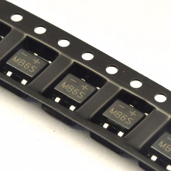 Jual Mb10S Dioda Bridge Diode Smd Sop-4 0.5A 1000V Replace Mb6S Mb8S ...