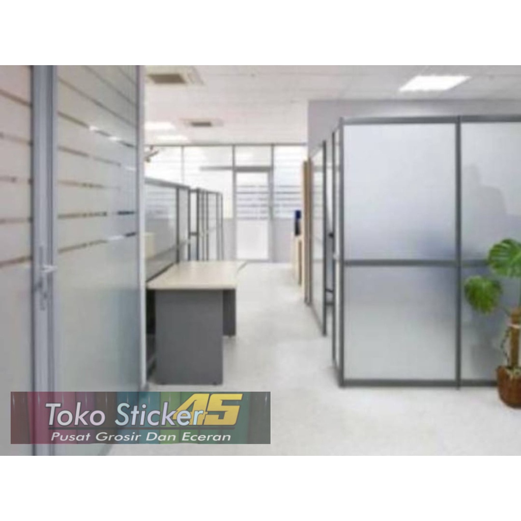 Jual Sticker kaca sanblast polos /untuk kaca rumah/kantor dan gedung ...