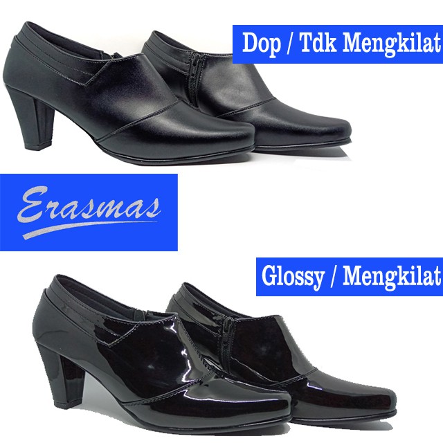 Jual Sepatu PDL Sus Resleting 048 Erasmas ANKLE BOOT Polwan Kowad ...