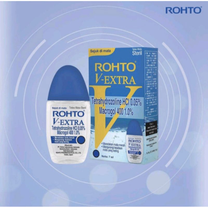 Jual Rohto V-Extra 7 ml ( Obat Mata Tetes ) | Shopee Indonesia
