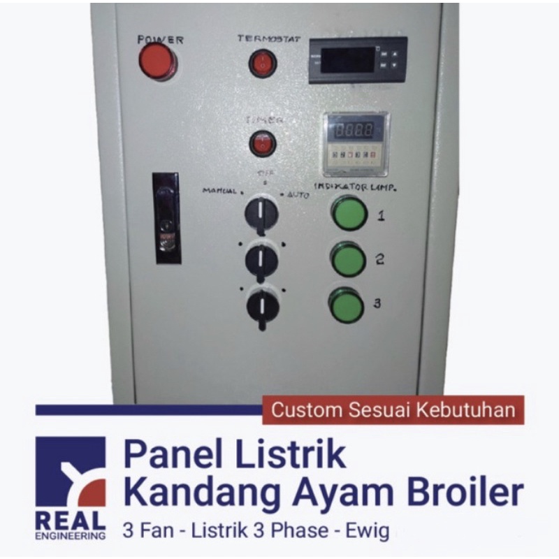 Jual Panel Otomatis Blower - 3 Blower Listrik 3 Phase | Shopee Indonesia