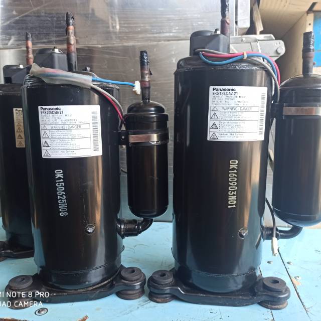 Jual KOMPRESOR AC 2PK MERK PANASONIC R32 TYPE 9KS205DBA21 9KS184DAA21 ...
