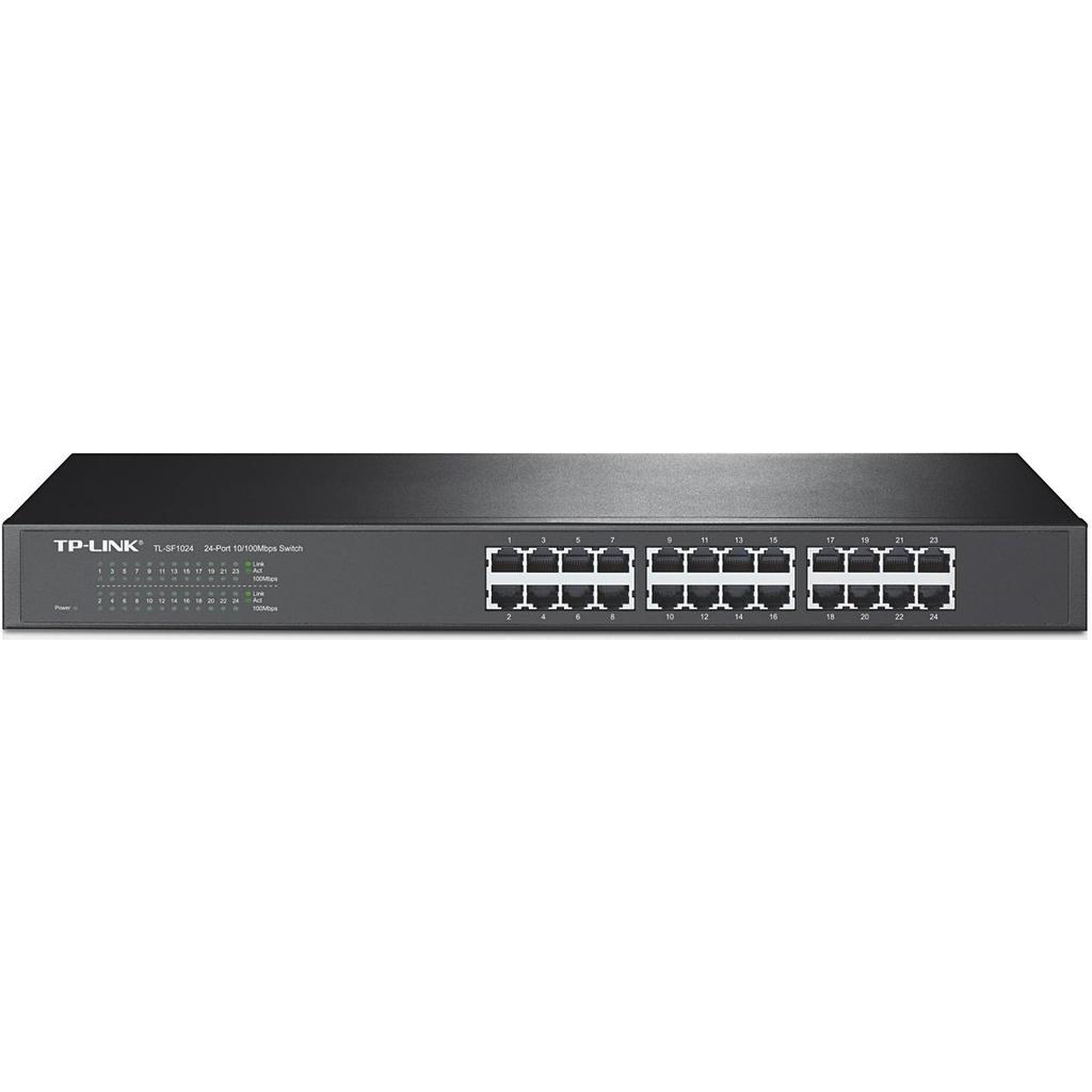 Jual TP-LINK TL-SF1024 24-Port 10/100Mbps Rackmount Switch | Shopee ...