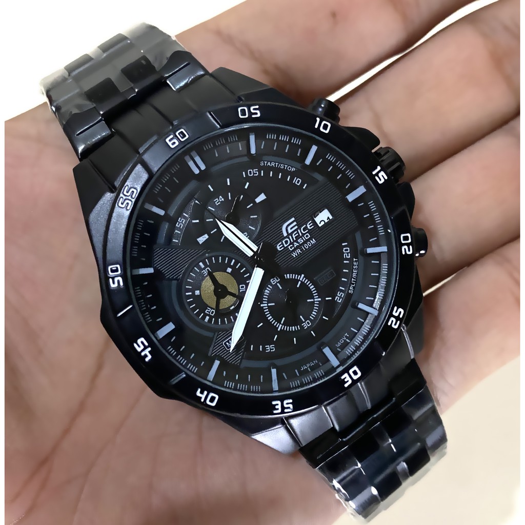 Jual Jam Pria Edifice EFR 556 dual tone stainless steel strap | Shopee ...