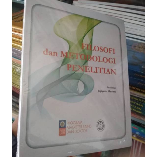 Jual Filosofi Dan Metodologi Penelitian - Jogiyanto Hartono | Shopee ...