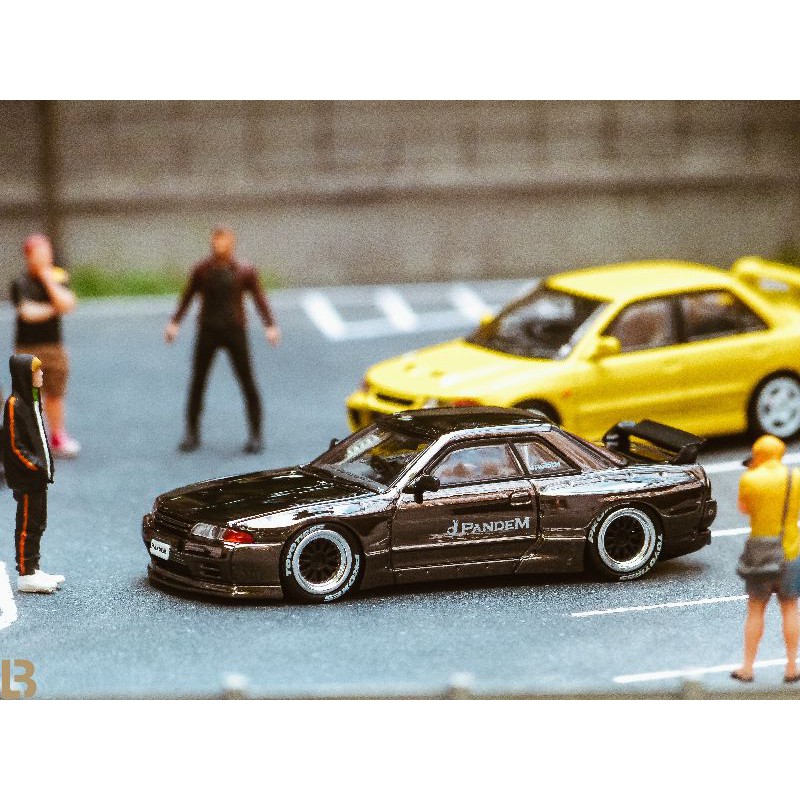 Jual Inno 64 Nissan skyline GTR R32 Black Chrome hongkong special ...