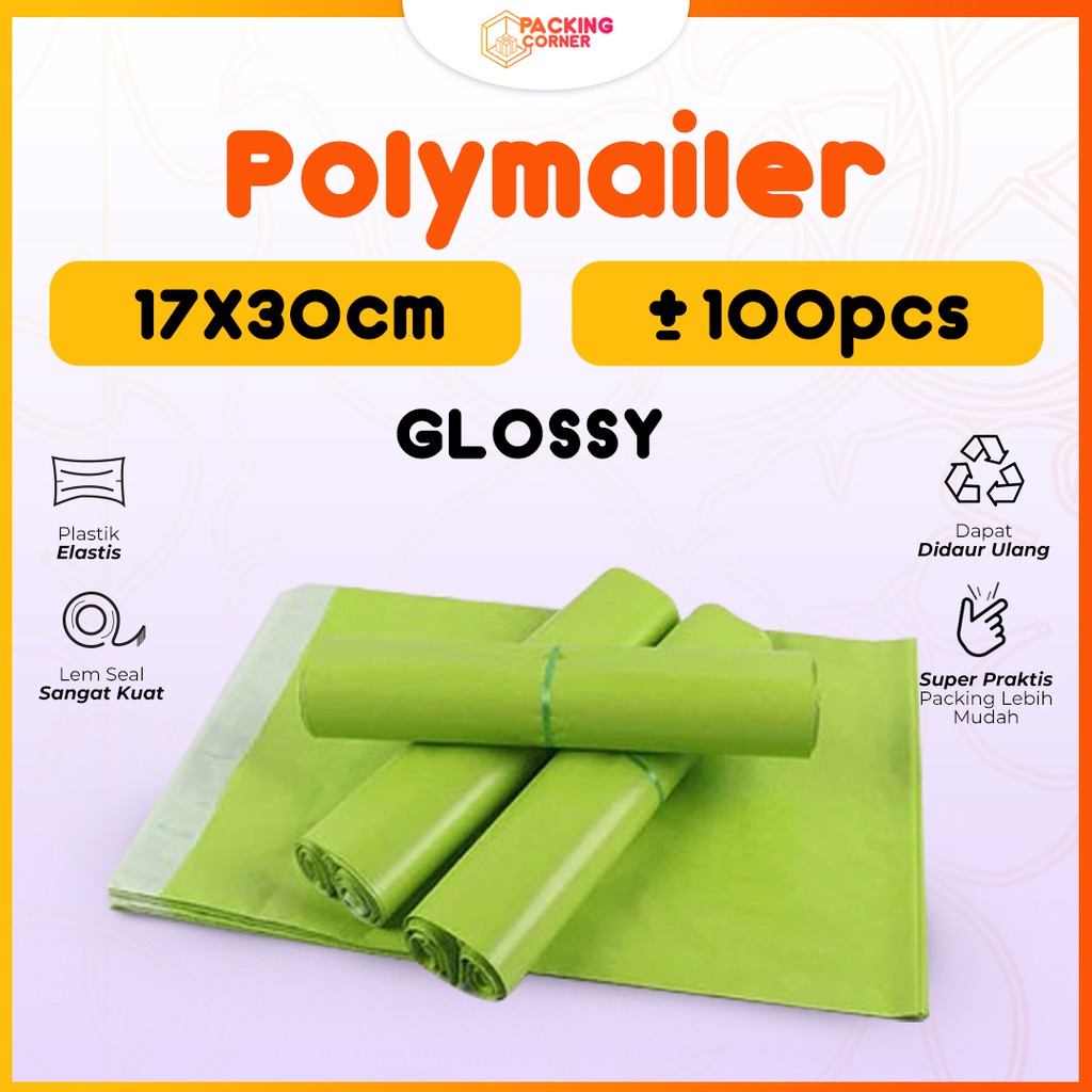 Jual Plastik Packing Olshop Online Shop ol on shop Polymailer Warna ...