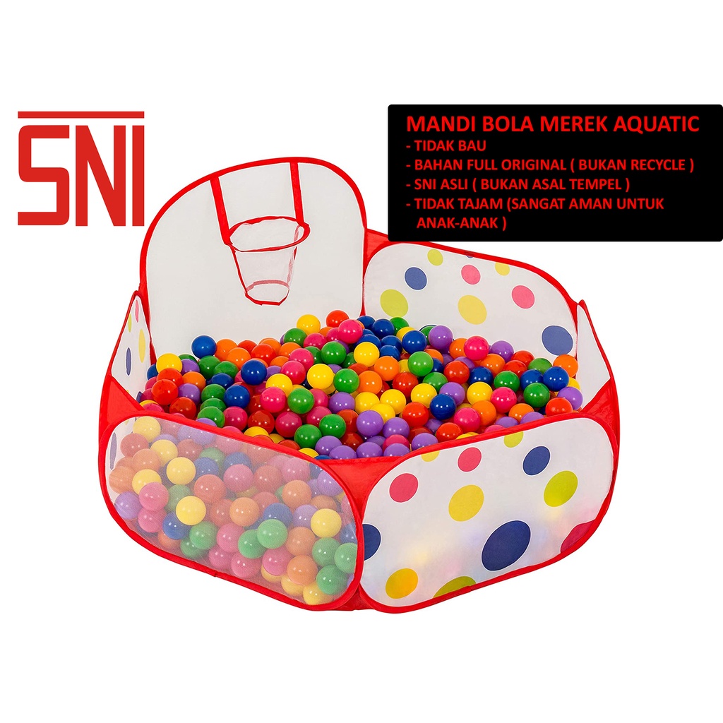 Jual GOJEK MANDI BOLA ANAK PREMIUM WARNA WARNI/ BOLA MANDI | Shopee ...