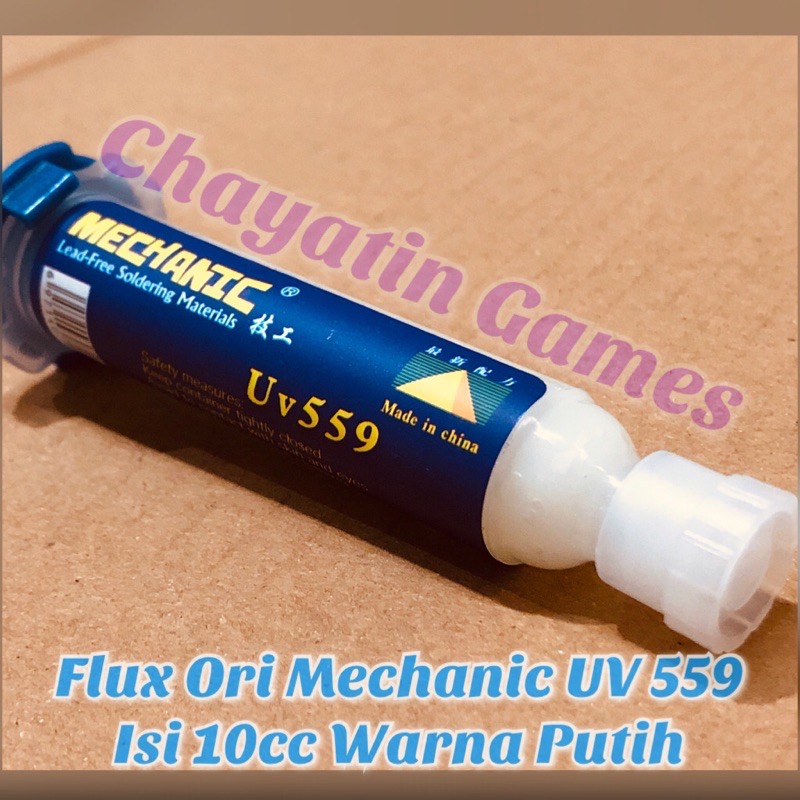 Jual Flux Ori Mechanic UV 559 - Pasta Solder - Minyak Solder Mechanic 10cc | Shopee Indonesia