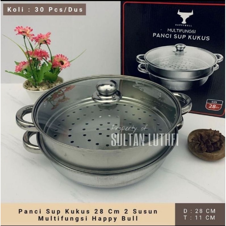 Jual PANCI KUKUS 28CM | PANCI KUKUS 2 SUSUN TUTUP KACA | Shopee Indonesia