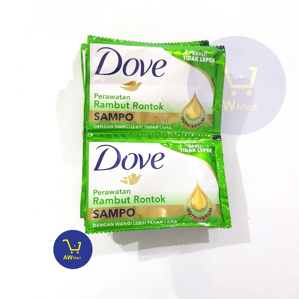 Jual DOVE SHAMPOO 12 SACHET X 9 ML RENCENG - Perawatan Rambut Rusak ...