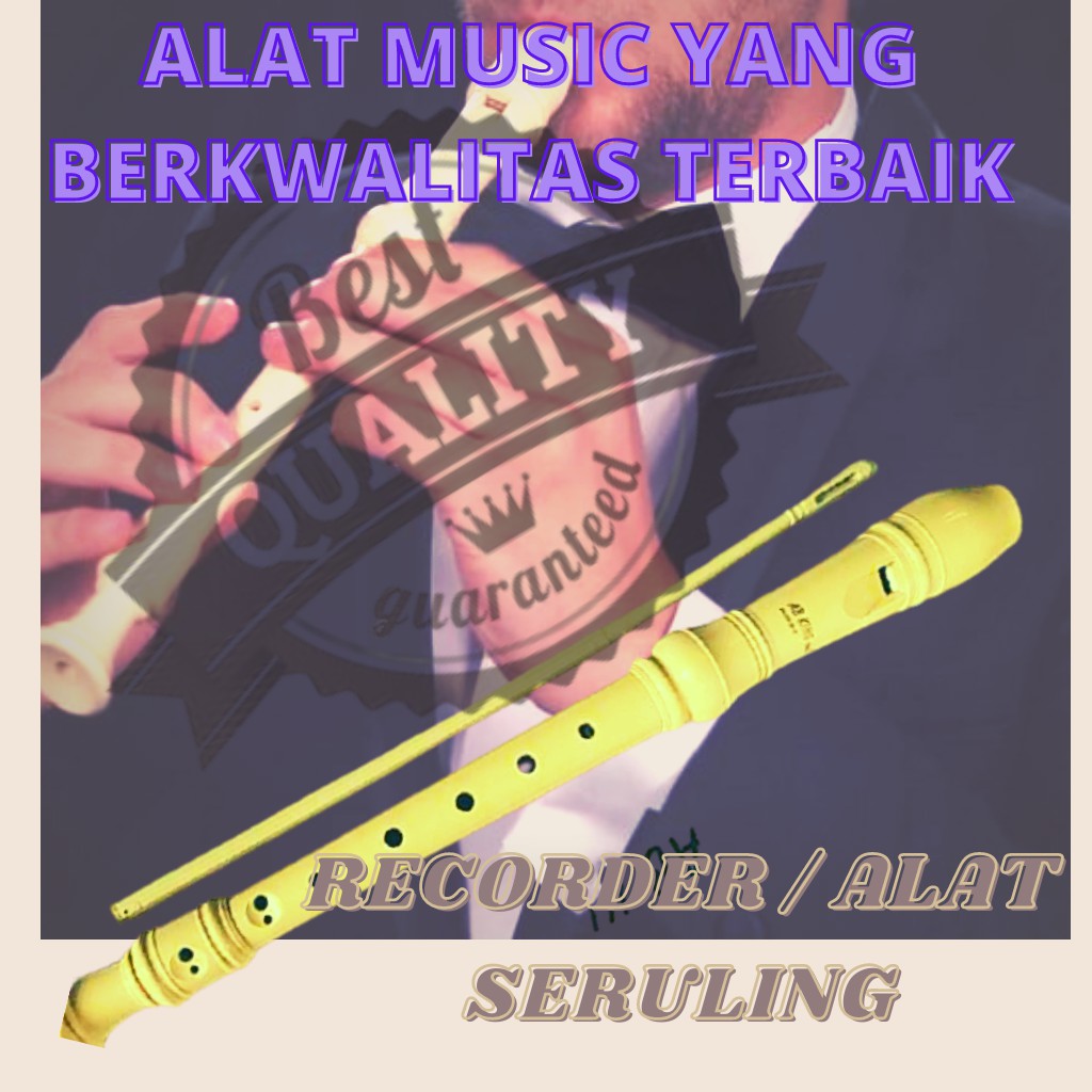 Jual RECORDER SERULING / SULING ALAT MUSIK TIUP | Shopee Indonesia