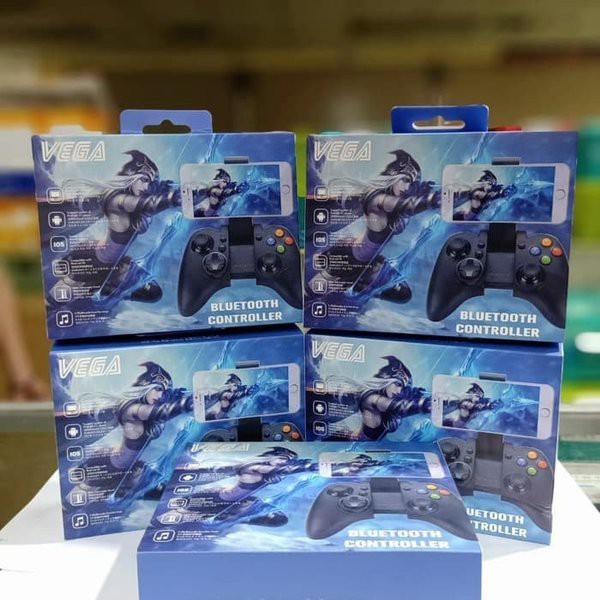 Jual VEGA wireless gamepad controller joystick stik stick android IOS ...