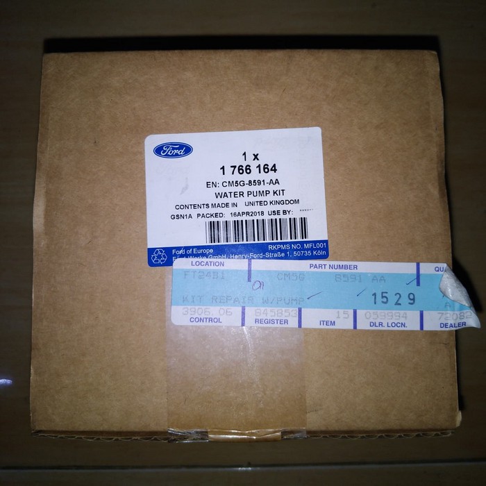 Jual Ford Genuine Parts Water Pump Ford Ecoboost 1.000cc CM5G8591AA ...