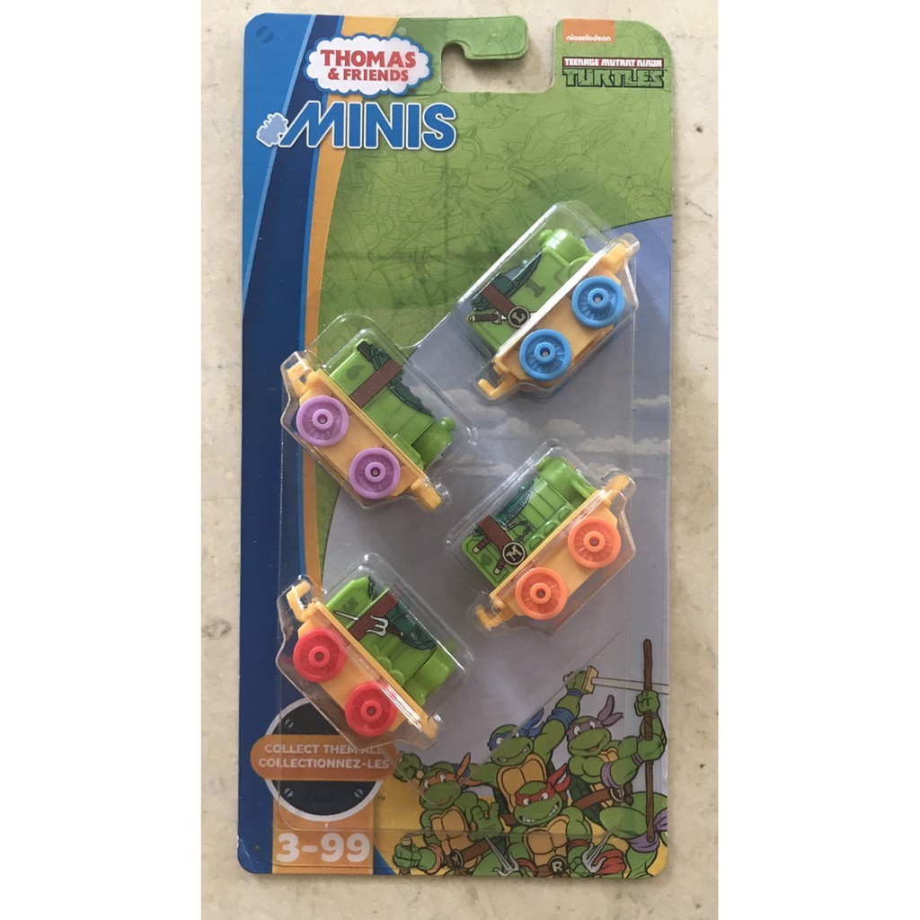 Jual Thomas & Friends Minis Teenage Mutant Ninja Turtles Set 4pcs ...
