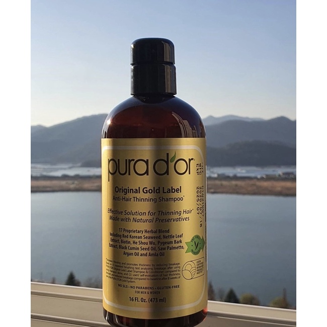 Jual PURA D'OR Original Gold Label Biotin shampoo / purador original ...