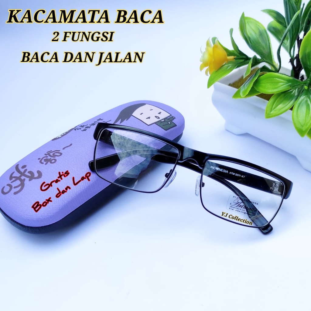 Jual COD-Kacamata Baca Dan Jalan Model Sport Kacamata Plus Double Fokus ...