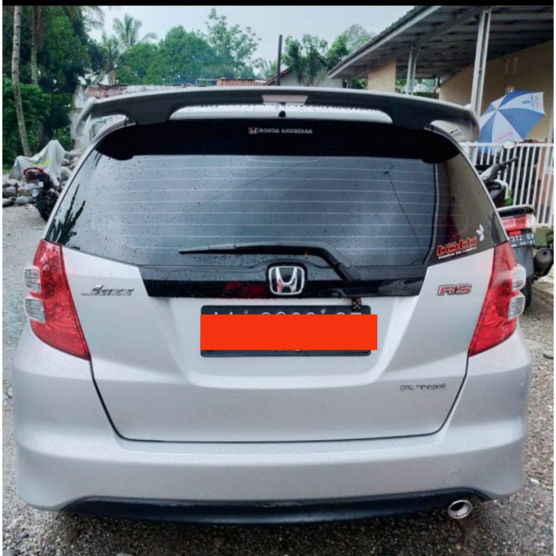 Jual SPOILER HONDA JAZZ Ge8 2008-2013 model mu6en | Shopee Indonesia