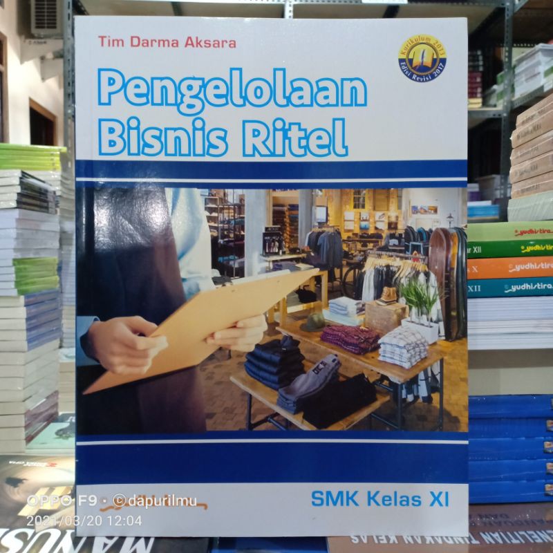 Jual Buku Original Pengelolaan Bisnis Ritel Untuk Smk Kelas Xi
