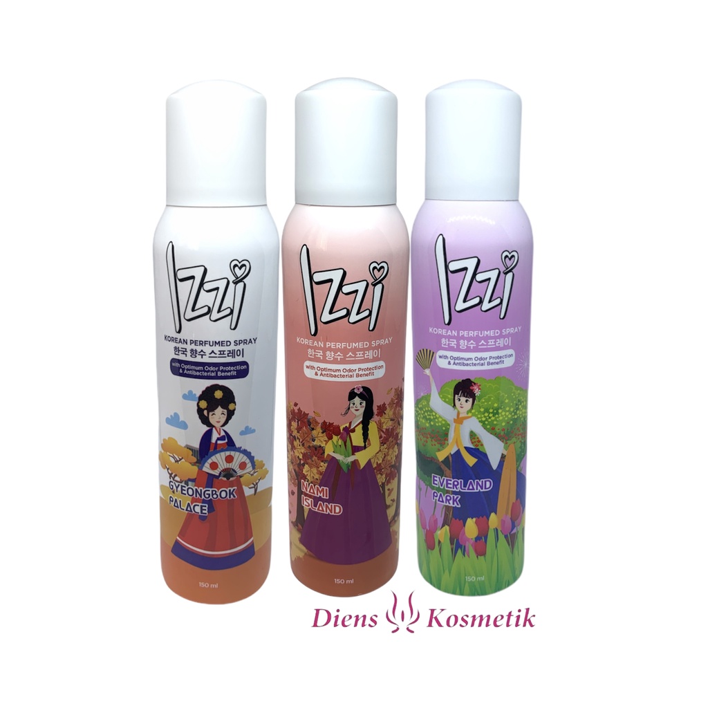 Jual Izzi Korean Perfumed Spray Gyeongbok Palace 150ml | Parfum Ala ...