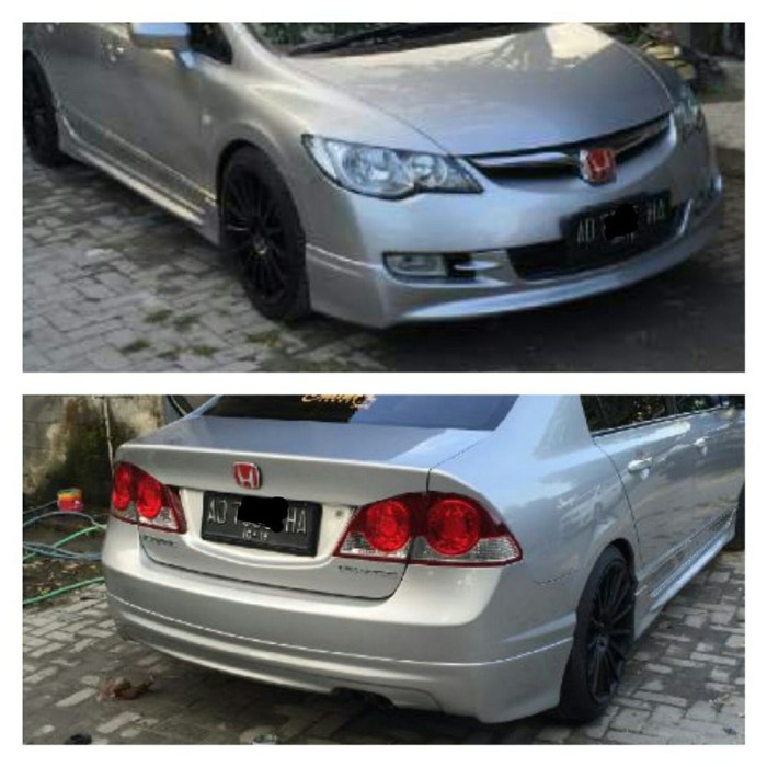 Jual bodykit civic fd mugen 2006-08 ingclude wings BODY KIT BODIKIT ...